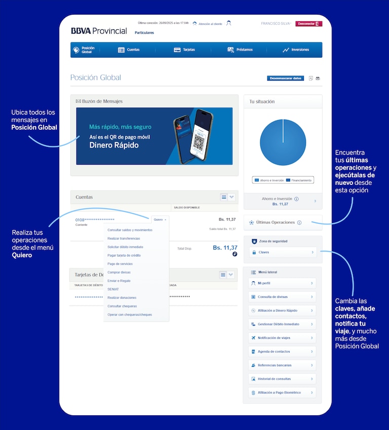Provinet web | BBVA Provincial